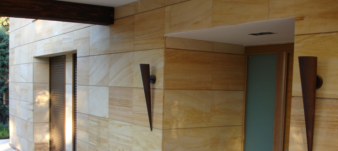 Sandstone Interior Wall